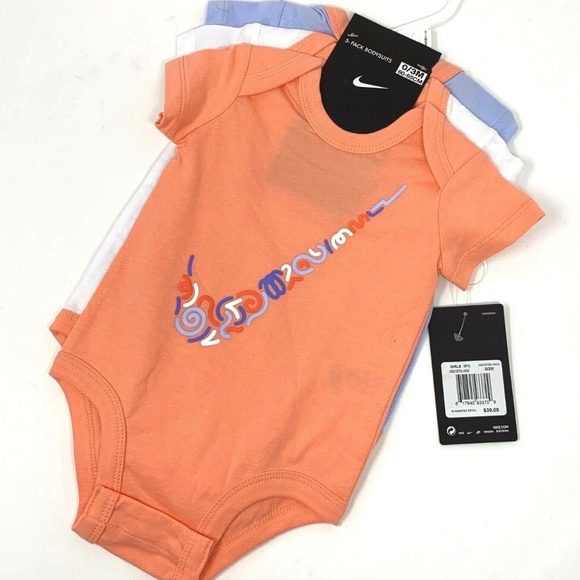 Nike | Matching Sets | Nike Baby Girl 3 Pack Bodysuit Outfits Infant ...
